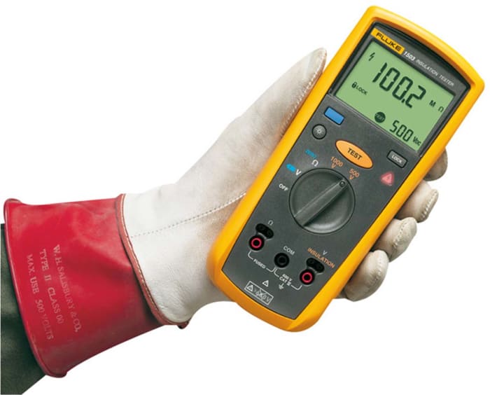 FLUKE 1503 Fluke | Fluke 1503 Insulation Tester, 500V Min, 1000V Max ...