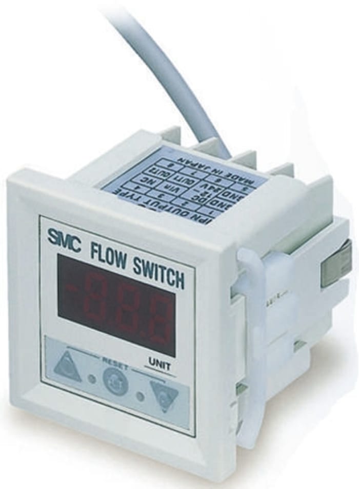PF2D301-A SMC | SMC Panel Mount Flow Controller, 45 L/min, PNP Output ...