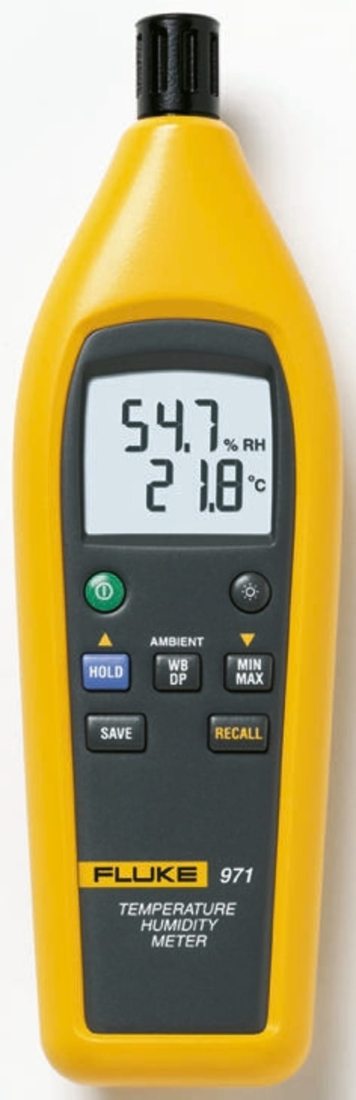 2418208 Fluke | Fluke 971 Handheld Hygrometer, ±2.5 %RH Accuracy, +60°C ...