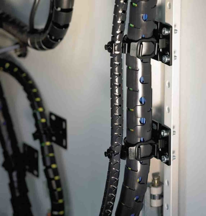 161-64401 HWPP25-PP-BK HellermannTyton | HellermannTyton Spiral Wrap, I.D 25mm, 27mm ...