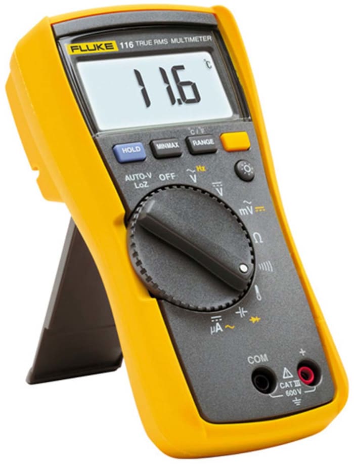 2583601 Fluke | Fluke 116 Handheld Digital Multimeter, True RMS, 600μA ...