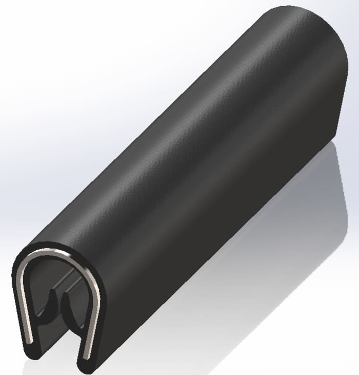 RS PRO | RS PRO Black PVC Edge Protection, 20m | 619-1528 | RS Components