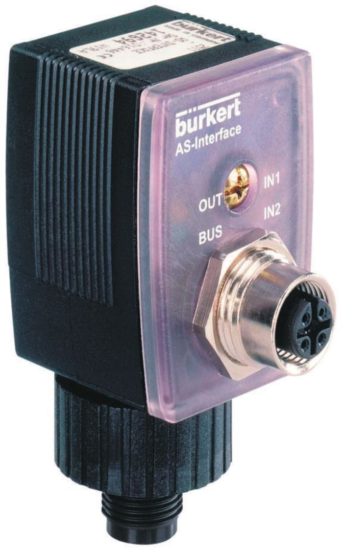 142695 Burkert | Burkert Solenoid Valve AS-Interface Cable Plug for use ...