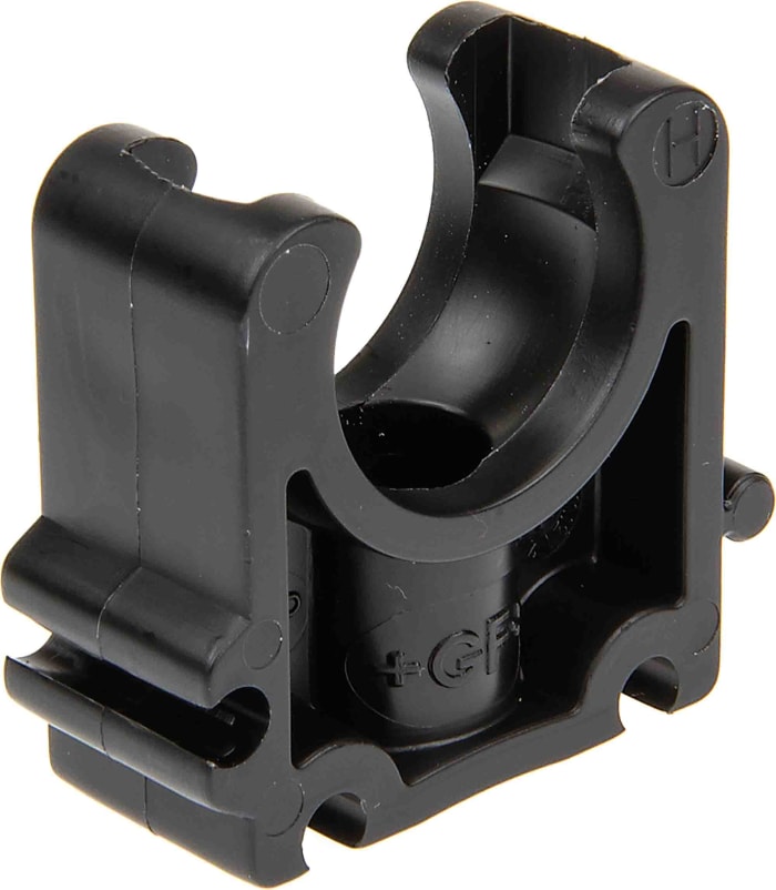 167061041 Georg Fischer | Georg Fischer PP Black Pipe Clamp, 0.98in x 3 ...