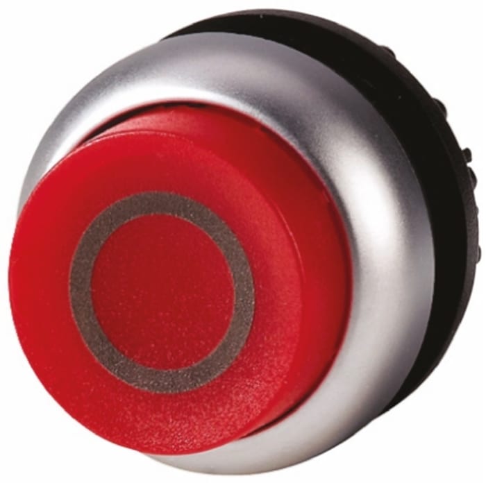 70011278 M22-DLH-R-X0+M22-A Eaton | Eaton RMQ Titan M22 Series Red Momentary Push Button Head ...