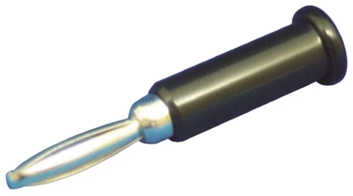 TJ-560-B Sato Parts | Sato Parts Black Male Banana Plug, 4 mm Connector, Solder Termination, 3A ...