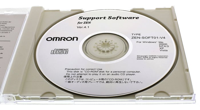 ZEN-SOFT01-V4 Omron | Omron PLC Programming Software for Use with ZEN ...