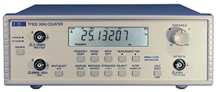 TF930 Aim-TTi | Aim-TTi TF930 Frequency Counter, 0.001 Hz Min, 3GHz Max ...