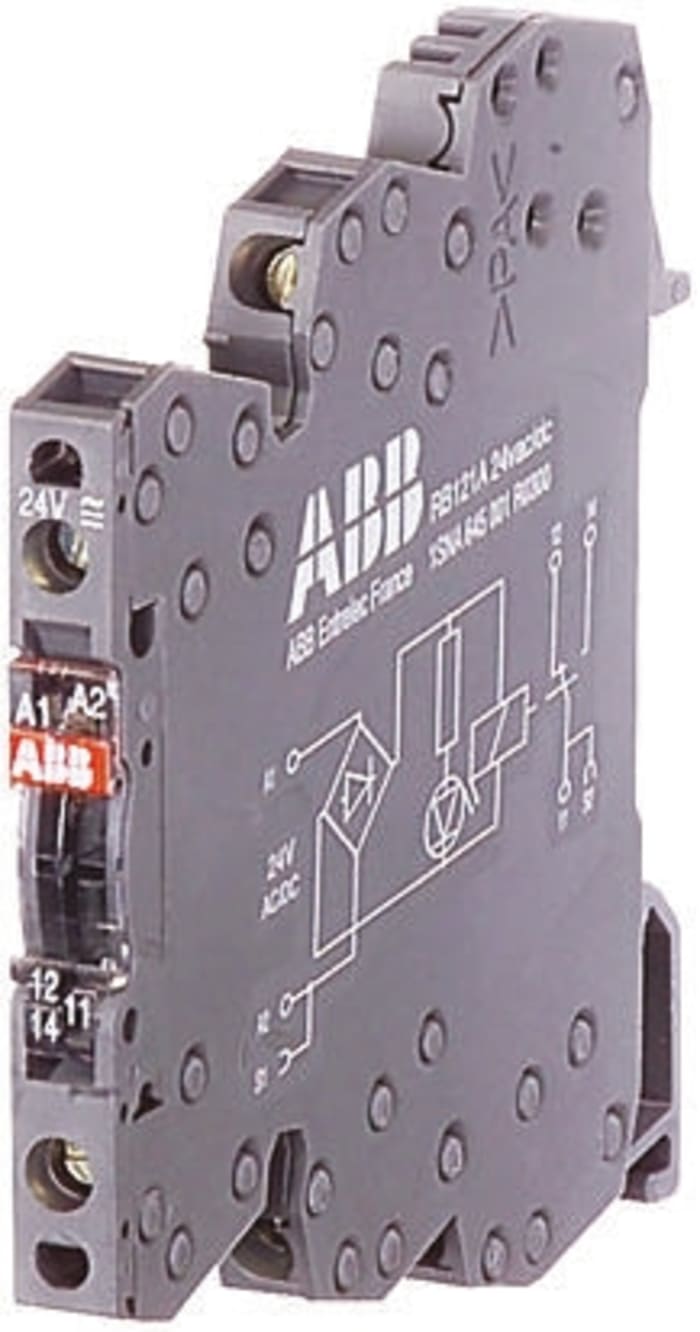 1SNA645004R0400 RB121-230VUC ABB | ABB R600 Series Interface Relay, DIN ...
