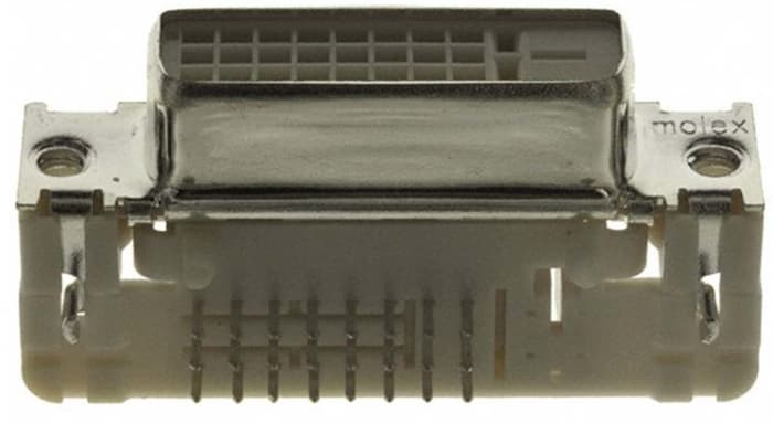 74320-4000 Molex | Molex 74320 24 Way Right Angle 1.91 mm Pitch Through ...