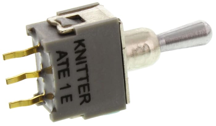 ATE1E KNITTER-SWITCH | KNITTER-SWITCH Toggle Switch, PCB Mount, On-Off ...