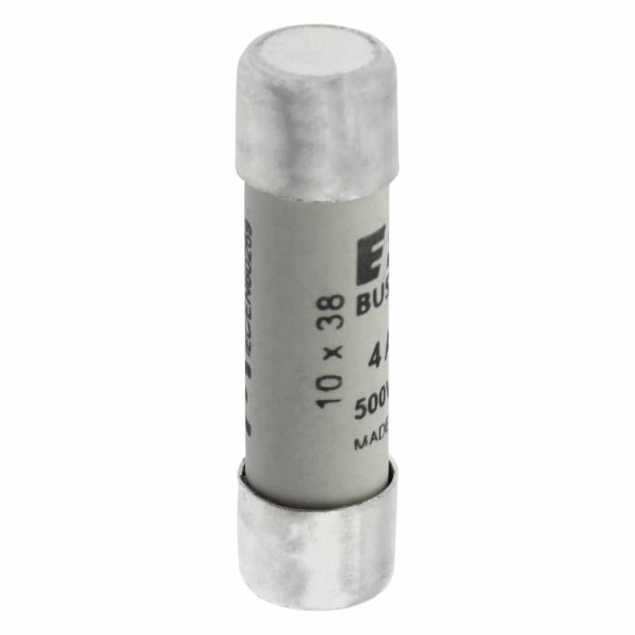C10G4 Eaton | Eaton 4A Ceramic Cartridge Fuse, 10 x 38mm | 703-8370 | RS