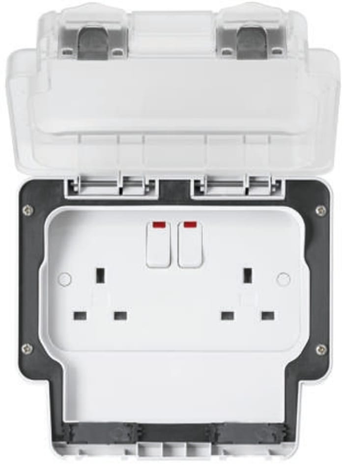 K56488WHI MK Electric | MK Electric Plug Socket, 2 Poles, 13A, Type G ... K56488WHI MK Electric | MK Electric Plug Socket, 2 Poles, 13A, Type G ...