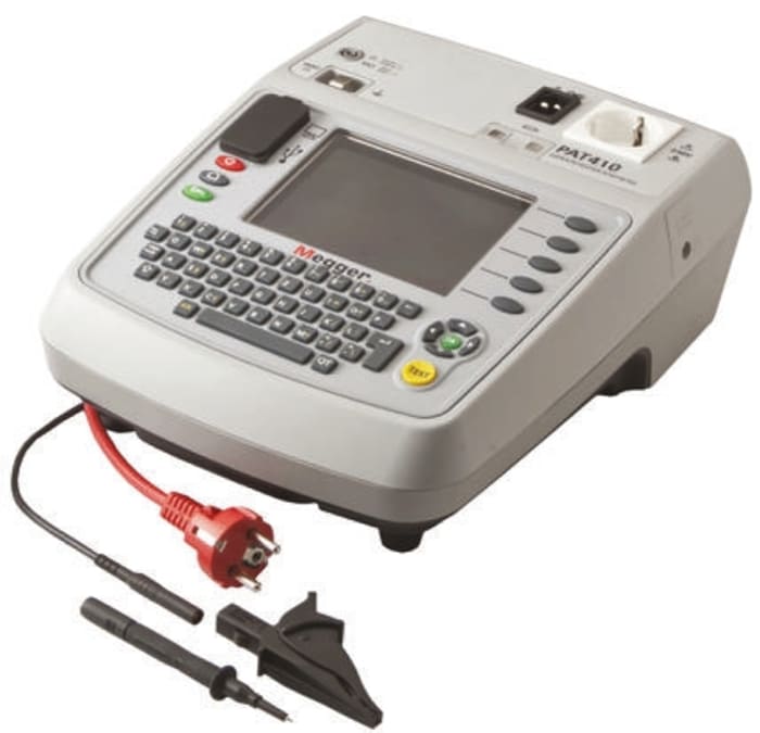 1000-748 Megger | Megger PAT410 PAT Tester, Class I, Class II Test Type ...