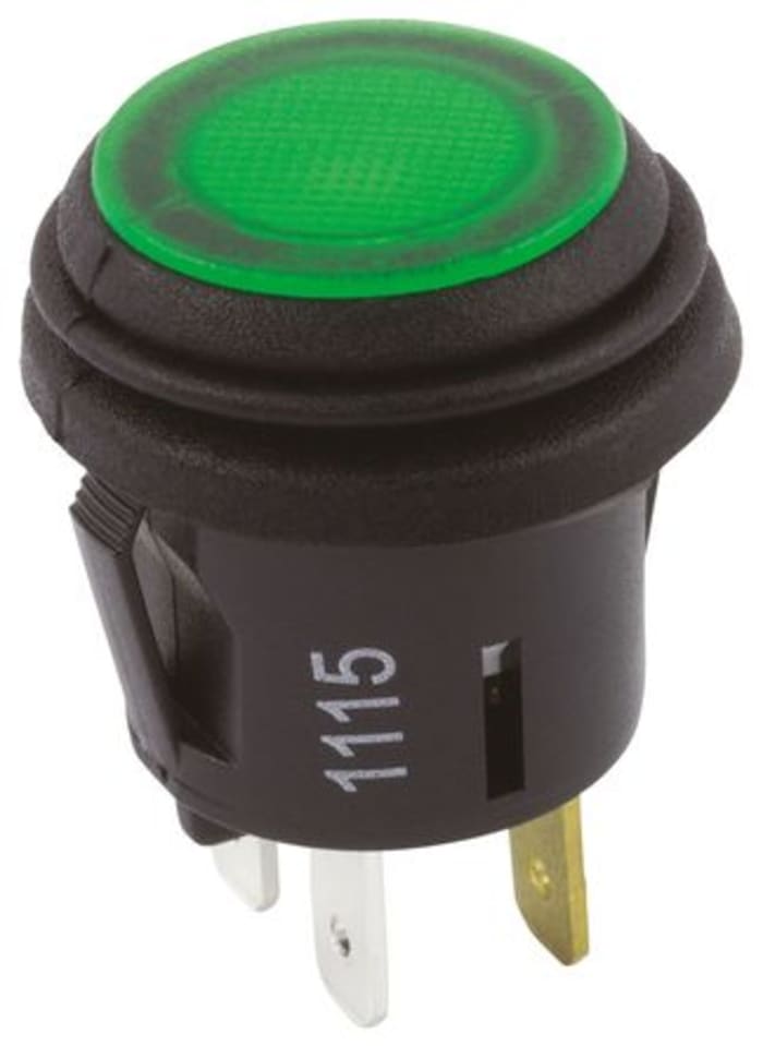 KFB2AEA2GBB ZF | ZF Illuminated Push Button Switch, Latching, Panel ...