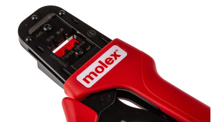 63819-1000 Molex | Molex 207129 Hand Ratcheting Crimp Tool for Mini-Fit ...