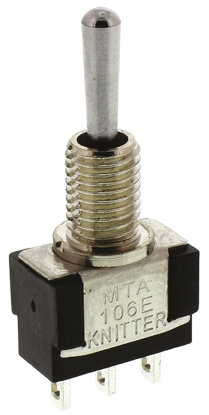 MTA106E KNITTER-SWITCH | KNITTER-SWITCH Toggle Switch, Panel Mount, On ...