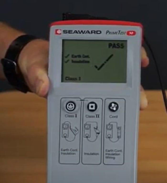 347A911 Seaward | Seaward PrimeTest 50 UK PAT Tester, Class I, Class II ...