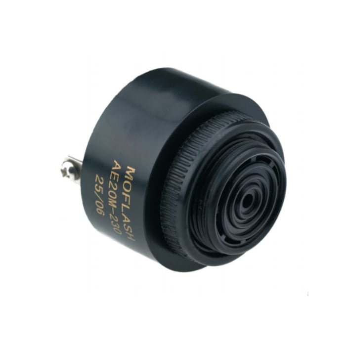 AE20M-230 Moflash | Moflash AE20M Series Panel Mount Buzzer, 230 V ...
