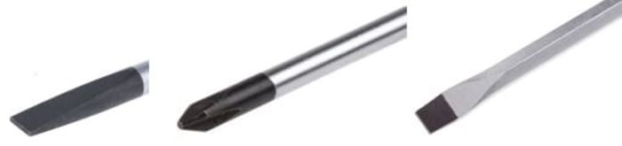 MOD.AT1 Facom | Facom Phillips; Slotted Screwdriver Set, 8-Piece | 734 ...