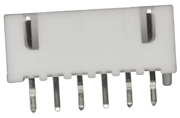 B6B-XH-AM(LF)(SN) JST | JST XH Series Straight Through Hole PCB Header, 6 Contact(s), 2.5mm ...
