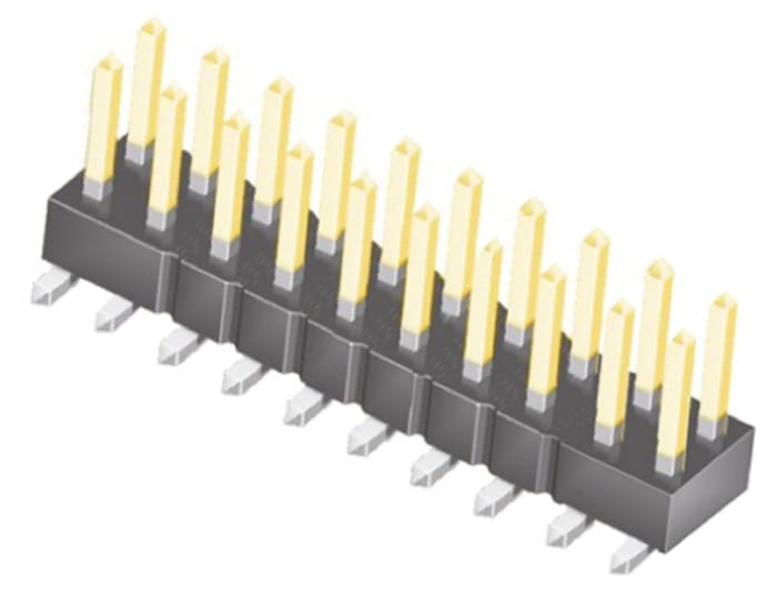 TSM-110-02-L-DV Samtec | Samtec TSM Series Straight Surface Mount Pin ...