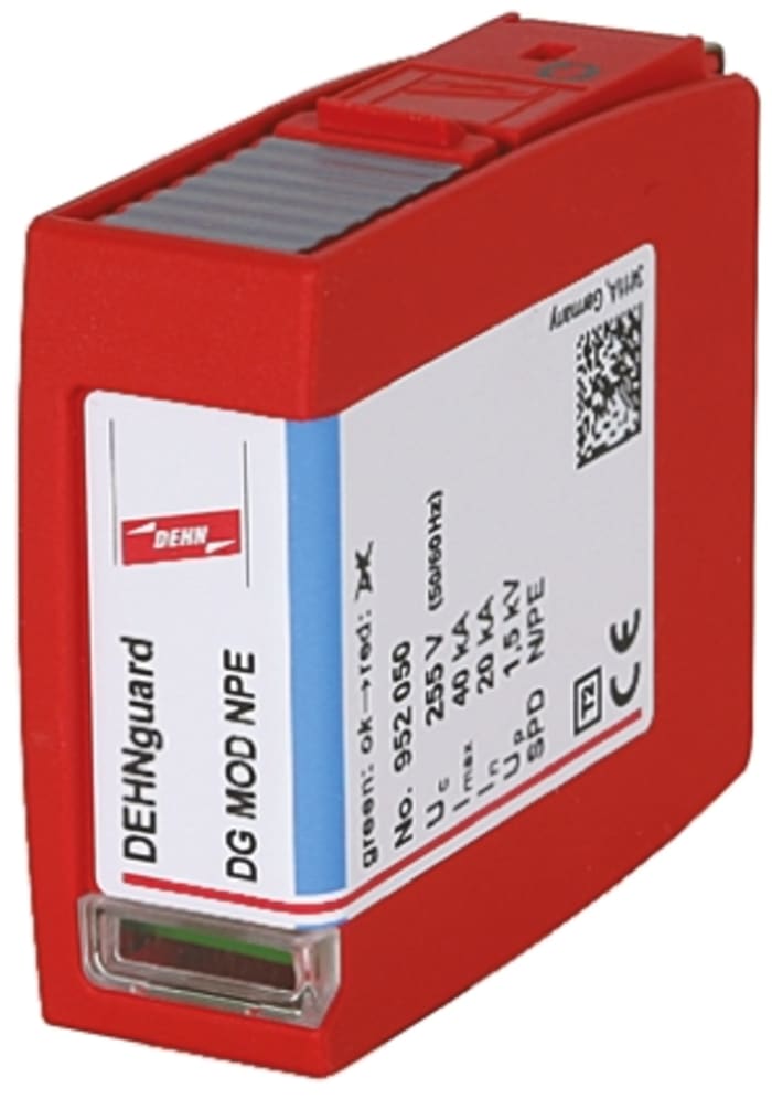 DG MOD NPE Dehn | Dehn, DG Surge Protection Plug 255V ac Maximum ...