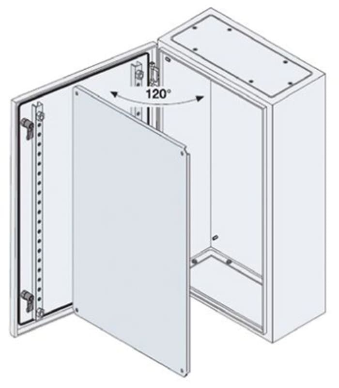SRN8625K SR2-SRN8625K ABB | ABB SR2 Monobloc Series Steel Wall Box ...