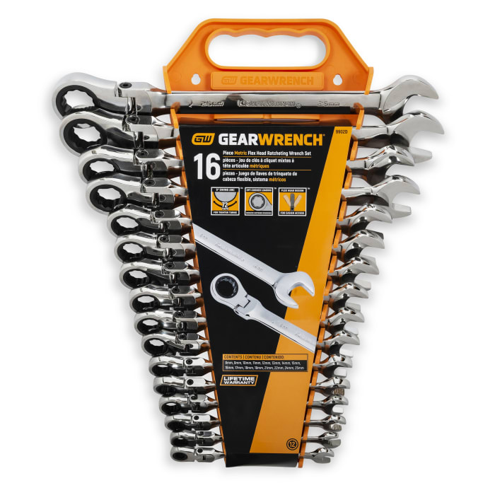 9902D GearWrench | GearWrench 16-Piece Spanner Set, 8 → 25 mm | 768 ...
