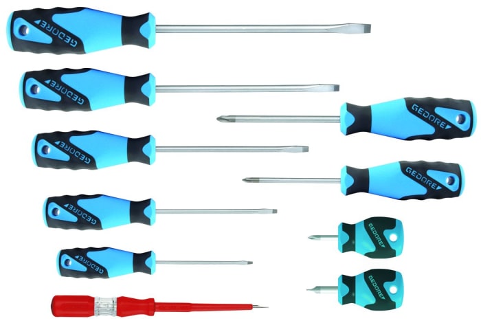 2150-2160 PH-010 Gedore | Gedore Phillips; Slotted Screwdriver Set, 10 ...