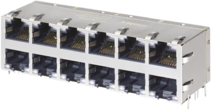 85728-1003 Molex | Molex 85728 Series Female RJ45 Connector, Through ...