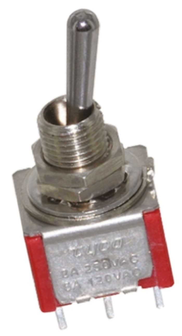 A203SYZQ04 TE Connectivity | TE Connectivity Toggle Switch, Panel Mount ...