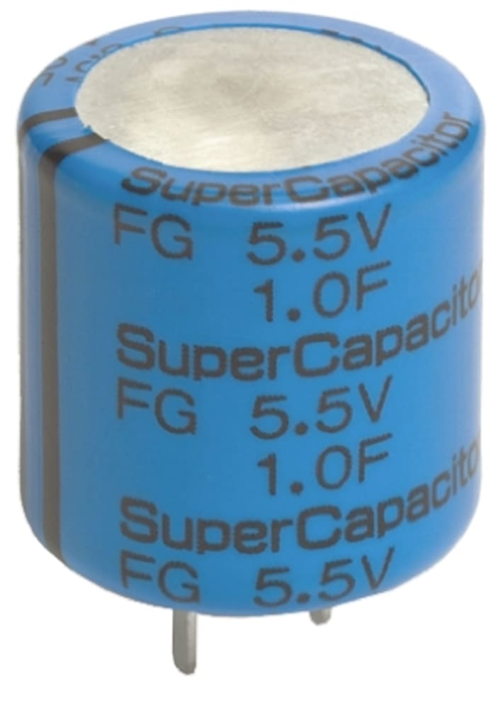 FG0H105ZF KEMET | KEMET 1F Supercapacitor -20 → +80% Tolerance ...