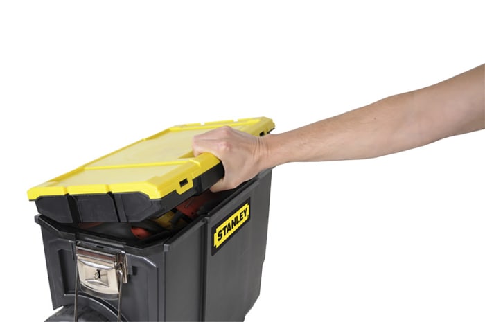 1-70-326 Stanley | Stanley 2 Drawer Plastic Tool Box 475 mm 475 mm 284 ...