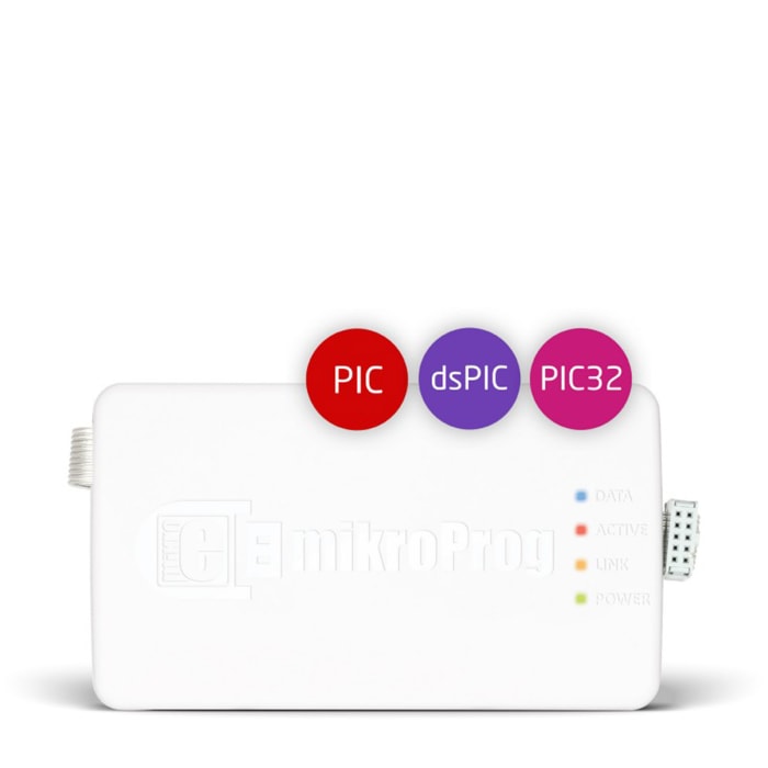 MIKROE-764 MikroElektronika | Programador de chip Programador universal MIKROE-764, USB para ...