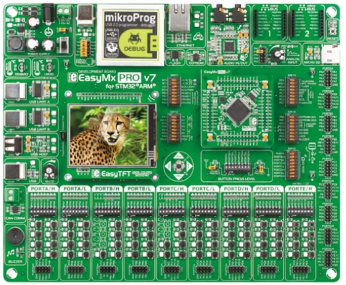 MIKROE-1099 MikroElektronika | MikroElektronika EasyMix Pro MCU Development Kit MIKROE-1099 ...