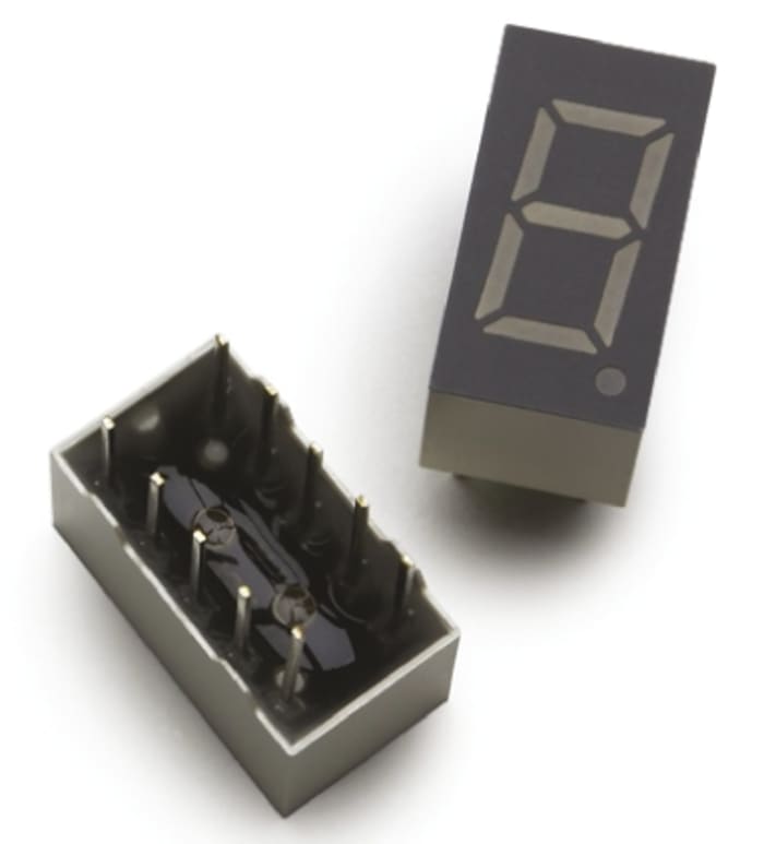 HDSP-C3E3 Broadcom | HDSP-C3E3 Broadcom 7-Segment LED Display, CC Red 1 ...