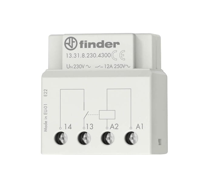 13.31.9.024.4300 Finder | Finder Switch Box Power Relay, 24V dc Coil ...