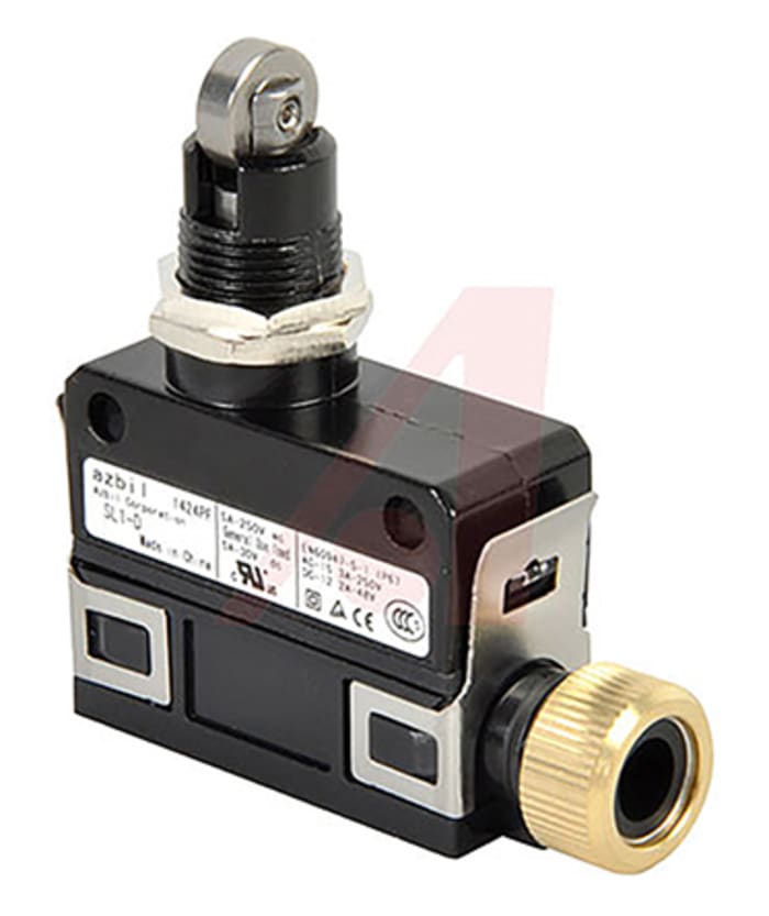 SL1-D Honeywell | Honeywell SL1 Series Roller Plunger Limit Switch, NO/NC, IP67, SPDT, Die Cast ...