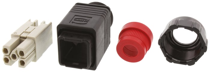 09352310423 HARTING | HARTING Connector Set, 5 Way, 16A, Male, Han Push ...