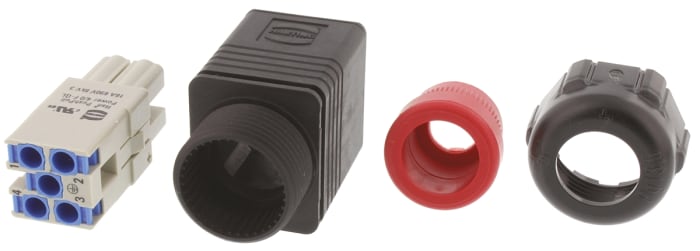 09352320423 HARTING | HARTING Connector Set, 5 Way, 16A, Female, Han ...