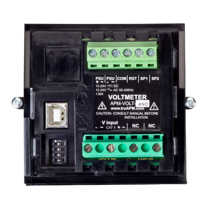 APM-VOLT-ANO Trumeter | Trumeter Digital Voltmeter AC, DC, LCD Display ...