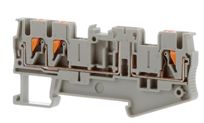 3210193 Phoenix Contact | Phoenix Contact 3210193 PT 2.5-TWIN-TGB Series Grey, 2.5mm², Single ...
