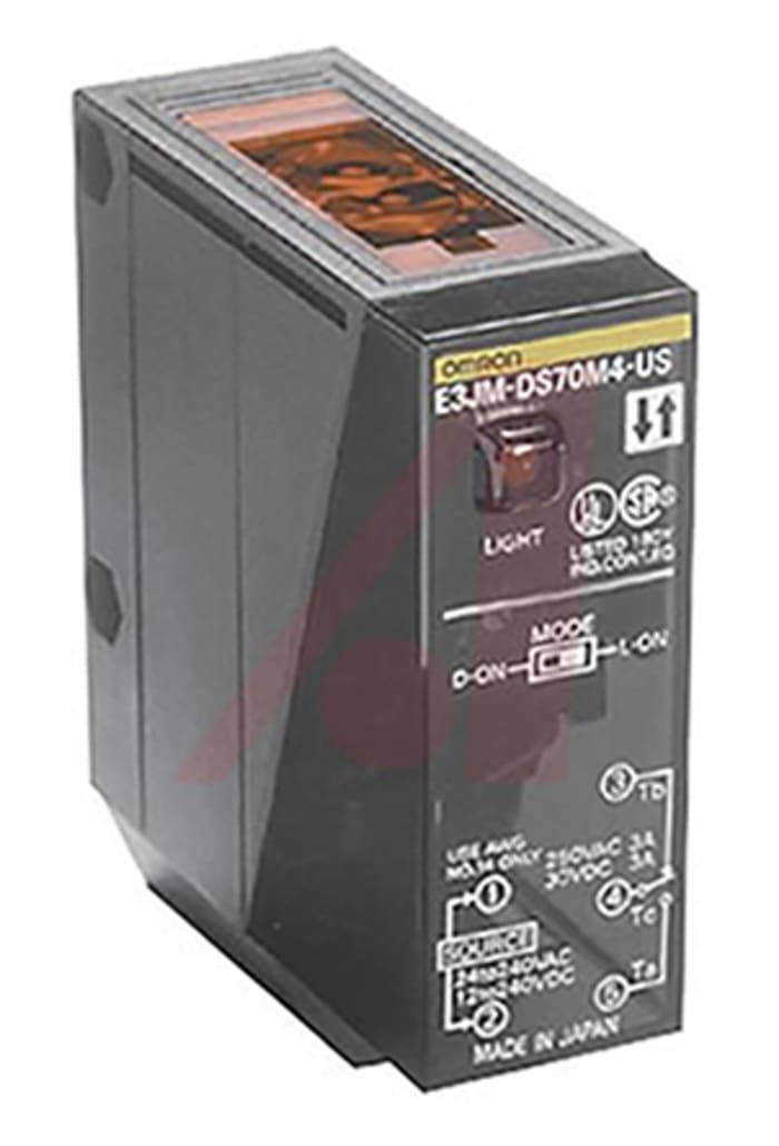E3JM-DS70M4-US Omron | Omron Diffuse Photoelectric Sensor, Block Sensor, Maximum of 700 mm ...