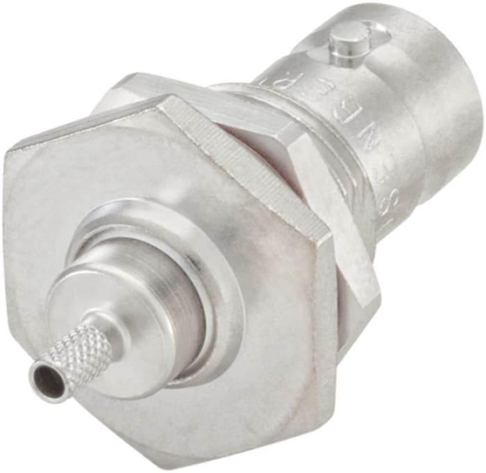 51K607-802N5 Rosenberger | Rosenberger BNC Series, jack Panel Mount BNC Connector, 50Ω, Crimp ...