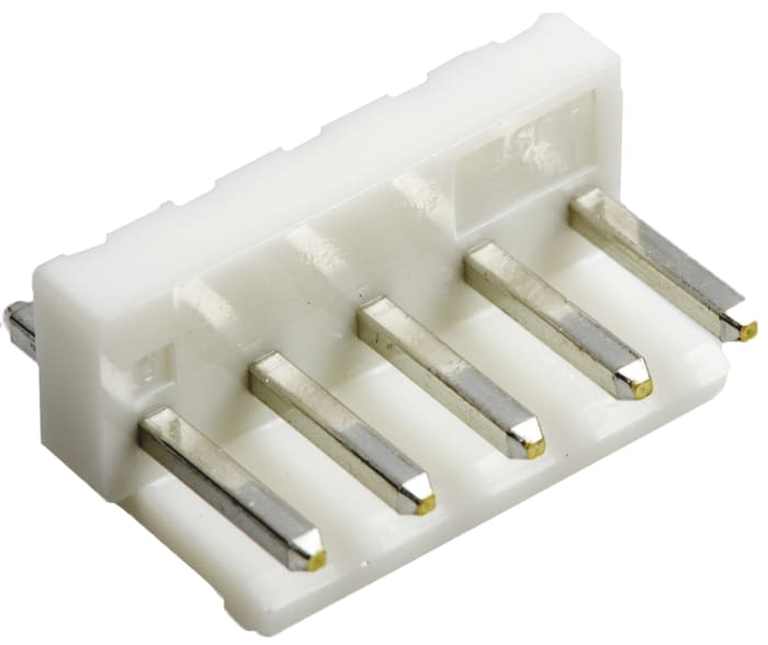 B5P-VH(LF)(SN) JST | JST VH Series Straight Through Hole Pin Header, 5 Contact(s), 3.96mm Pitch ...