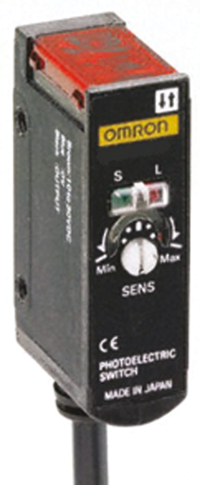 E3S-AD33 Omron | Fotocélula rectangular Omron, Sistema Difuso, alcance 100 mm, salida PNP ...