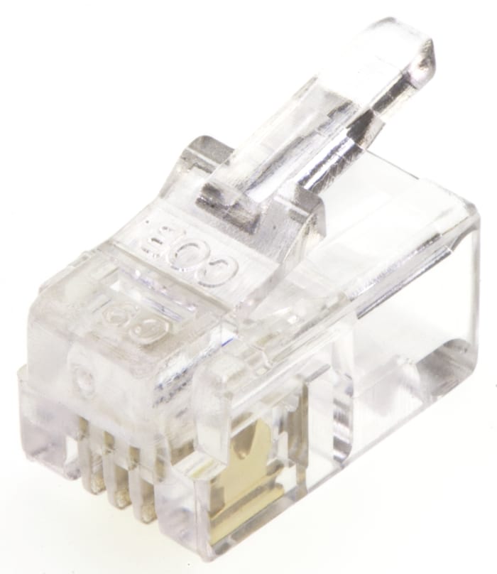 MHRJ114P4CR MH Connectors | MH Connectors MHRJ Series Male RJ22 ...