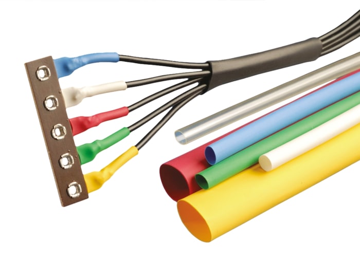 F2211/2 CL016 Alpha Wire | Alpha Wire Heat Shrink Tubing, Clear 12.7mm ...