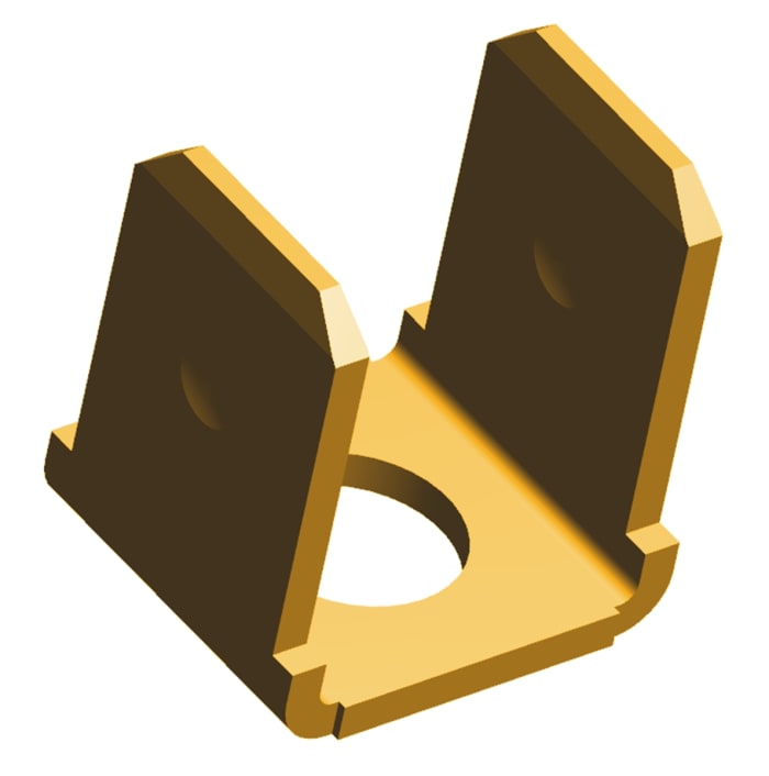 41619 TE Connectivity | TE Connectivity FASTON .250 Uninsulated Male ...